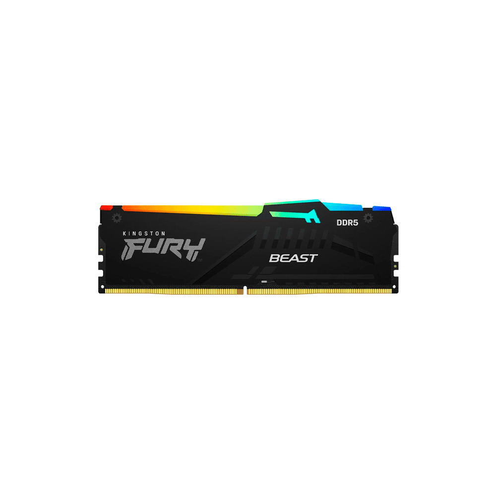 MEMORIA RAM DDR5 16G 6000 KINGSTON FURY BEAST BK KF560C36BBE2A-16 RGB ...